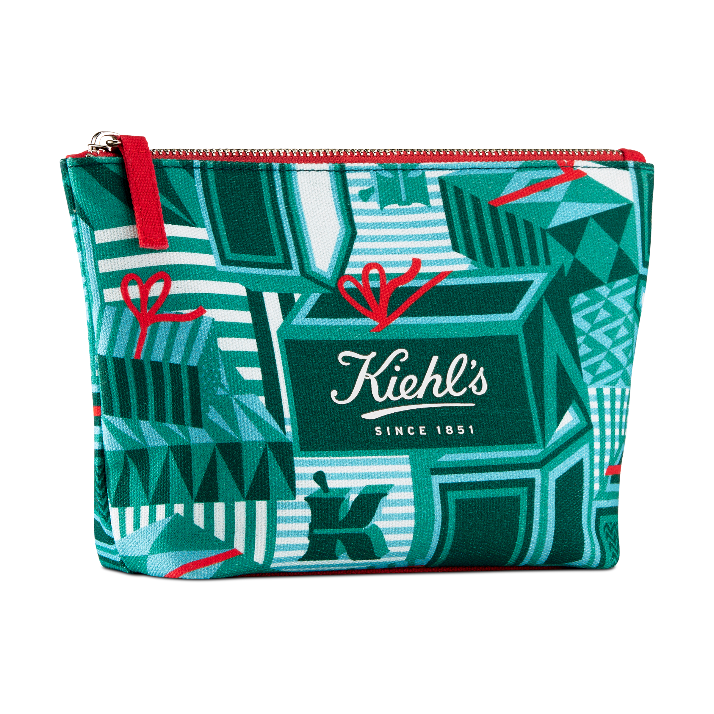 Limited Edition Online Exclusive Green Canvas Pouch