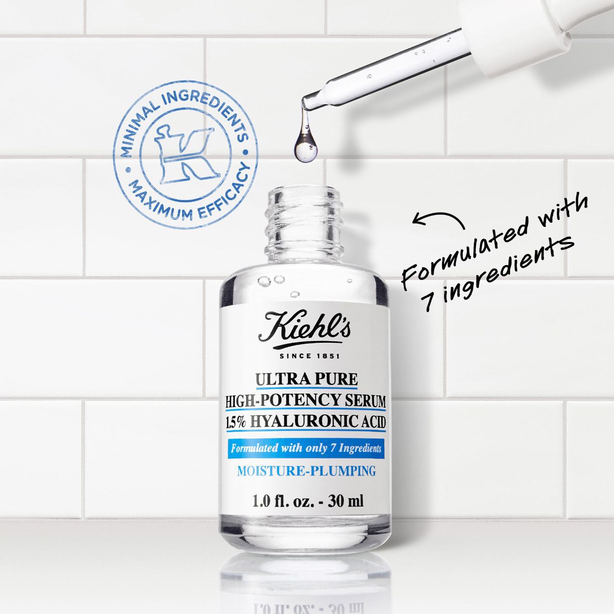 Ultra Pure High-Potency Serum 1.5% Hyaluronic Acid - Kiehl’s Singapore